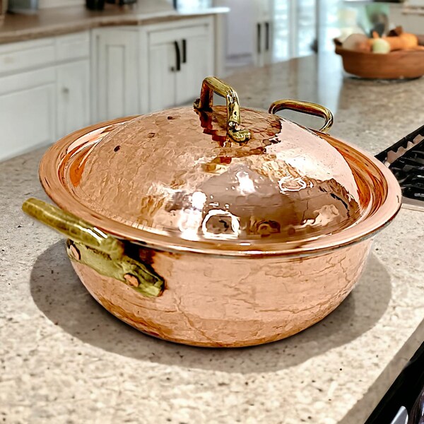 Copper Cooking Pot - Etsy