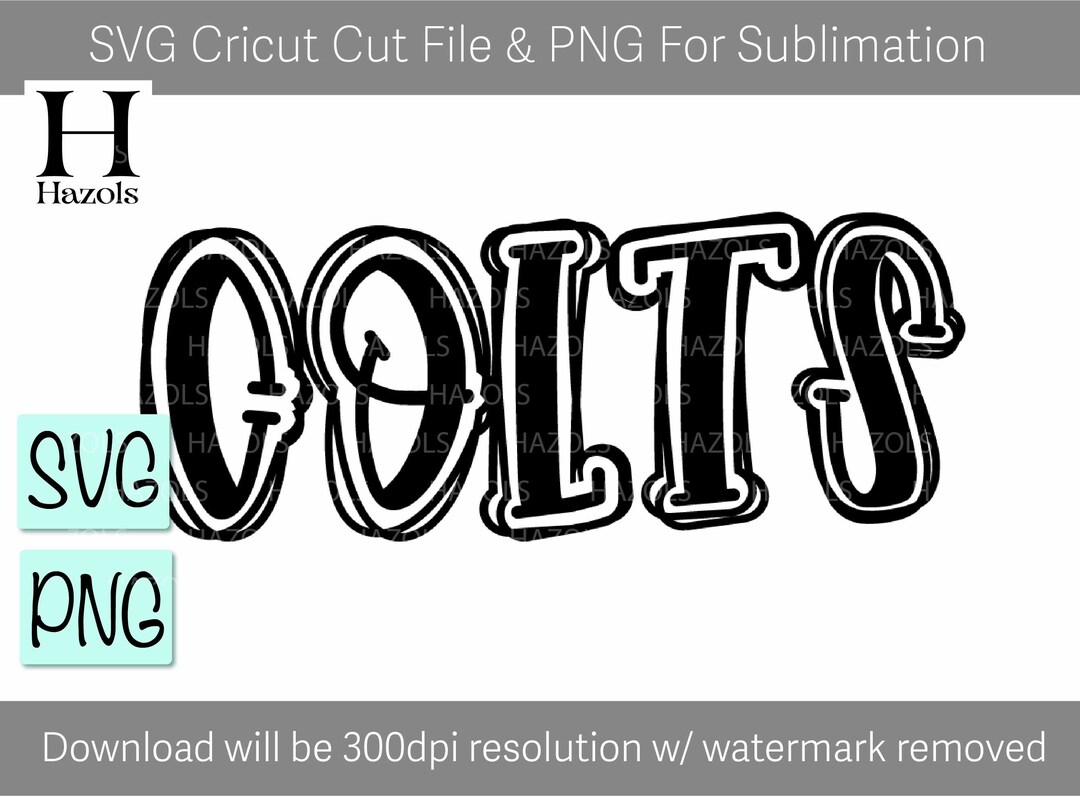 Colts SVG, Colts Football, Cheer & Baseball Mascot SVG, Colts ...