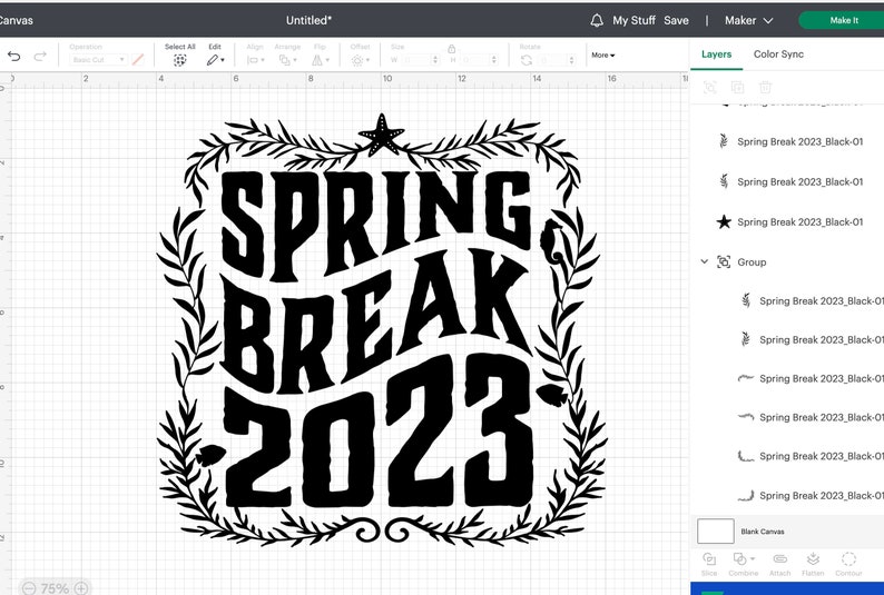 Spring Break 2023 SVG, Summer Beach Vibes PNG, Distressed Spring Break ...