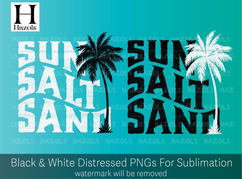 Sun Salt Sand SVG Palm Tree Summer Beach Vibes, Surf Salt Sand PNG ...