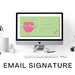 Teacher Email Signature Template Editable Canva Cute Gift for Teacher ...