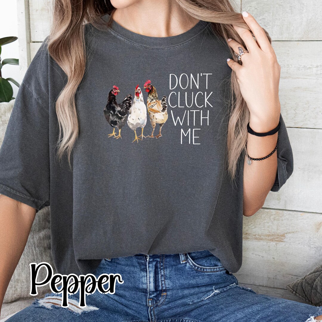 Funny Chicken Shirt: Rude Pun Comfort Colors Tee - Etsy