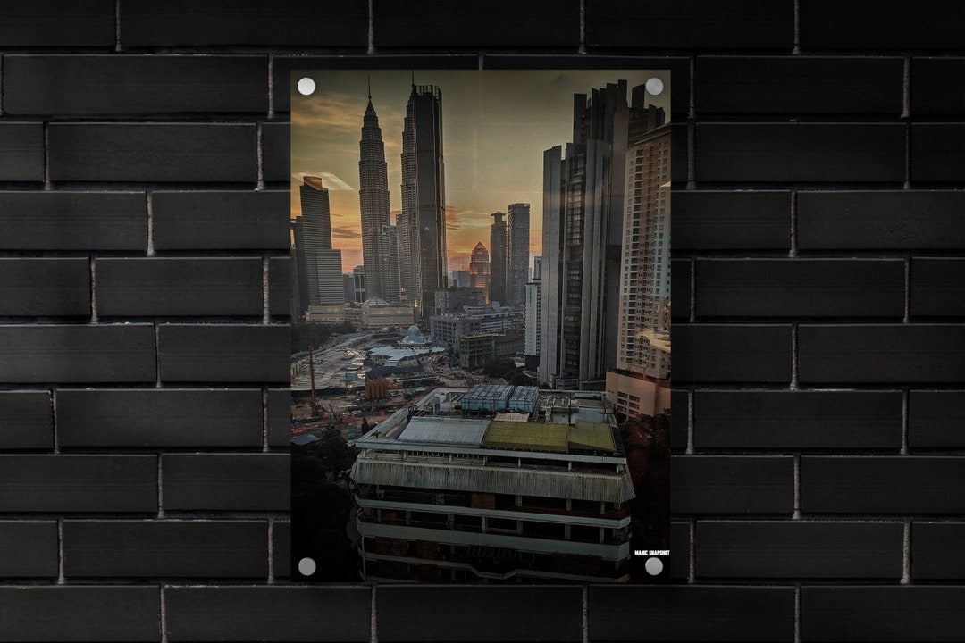 Malaysia Landmarks: KLCC Skyline Photography Print - Etsy