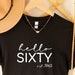 Hello Sixty Est 1963 Shirt, 60th Birthday Gift for Girls, Birthday Age ...