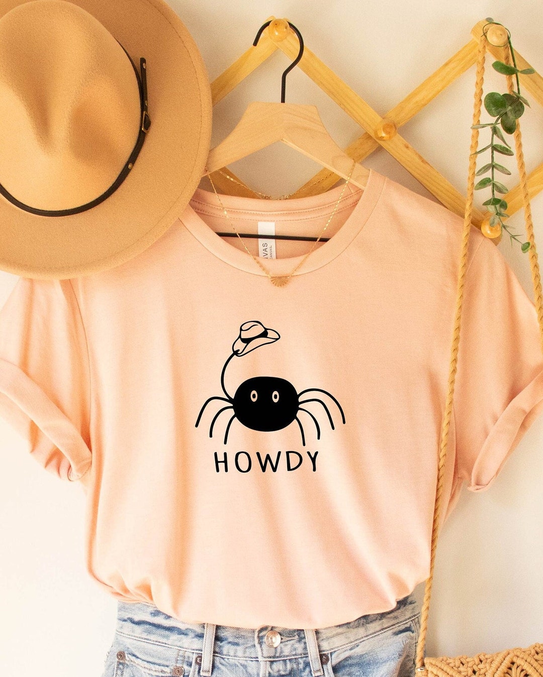 Spider With Hat Howdy Shirt, Nashville Shirt, Cowboy Cowgirl Shirts ...
