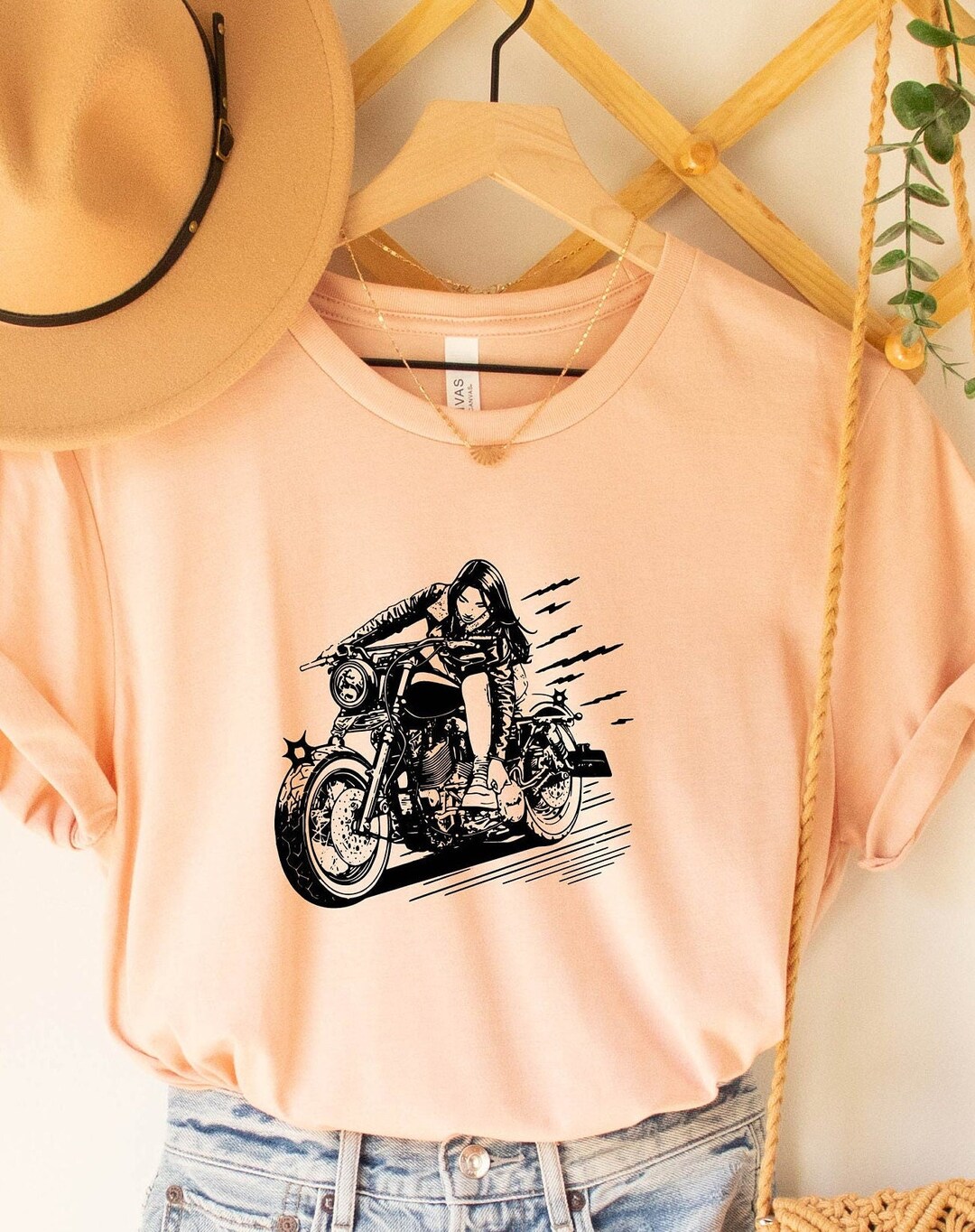 Motorcycle Enthusiast Woman Shirt, Womens Motorcycle Shirt, Ladies ...