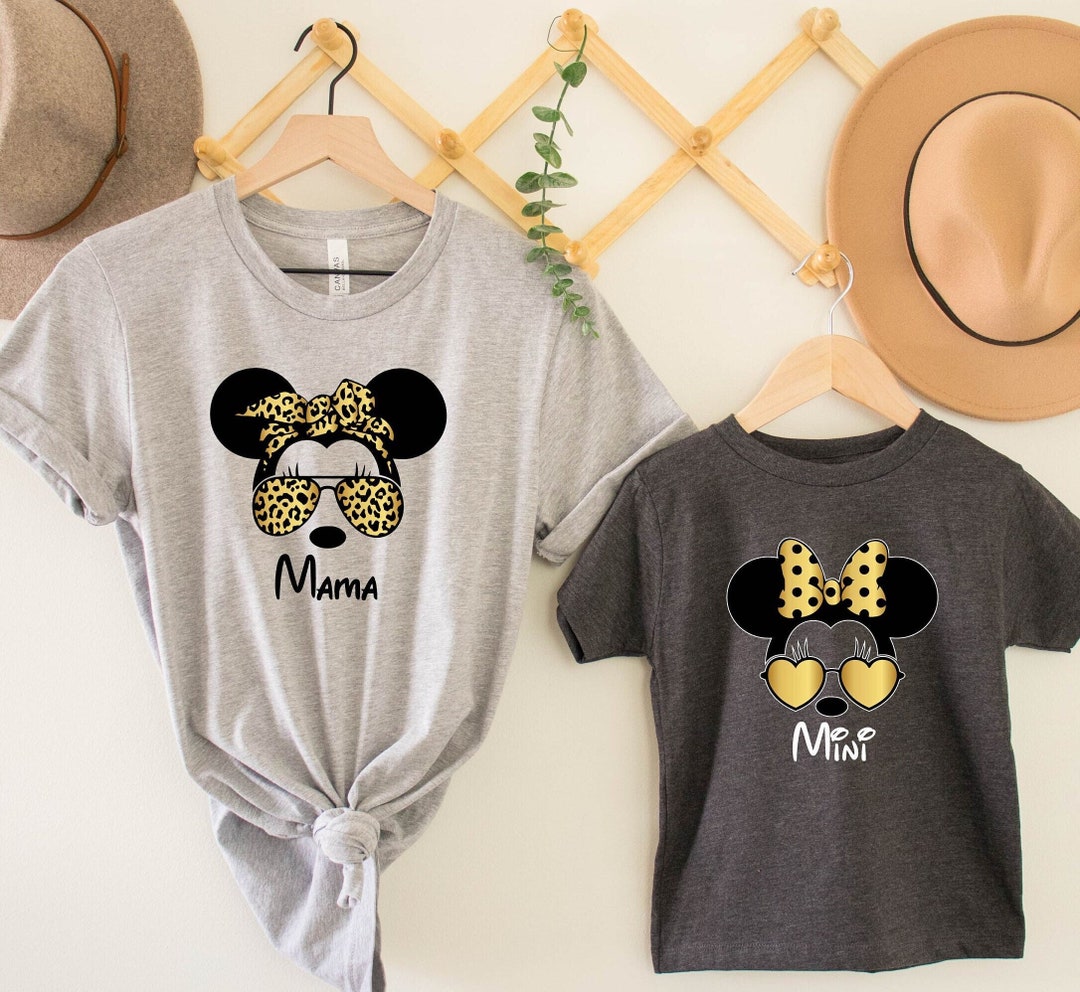 Disney Mama Mini Matching Shirt, Disney Mom Daughter Shirt, Disney ...