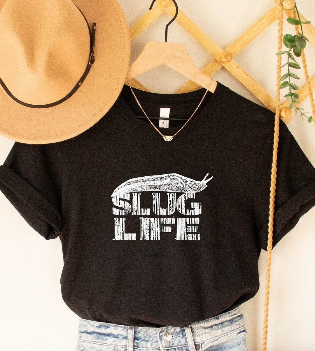 Cute Shell Less Animal Slug T-shirt, Slug Life Shirt, Funny Insect ...