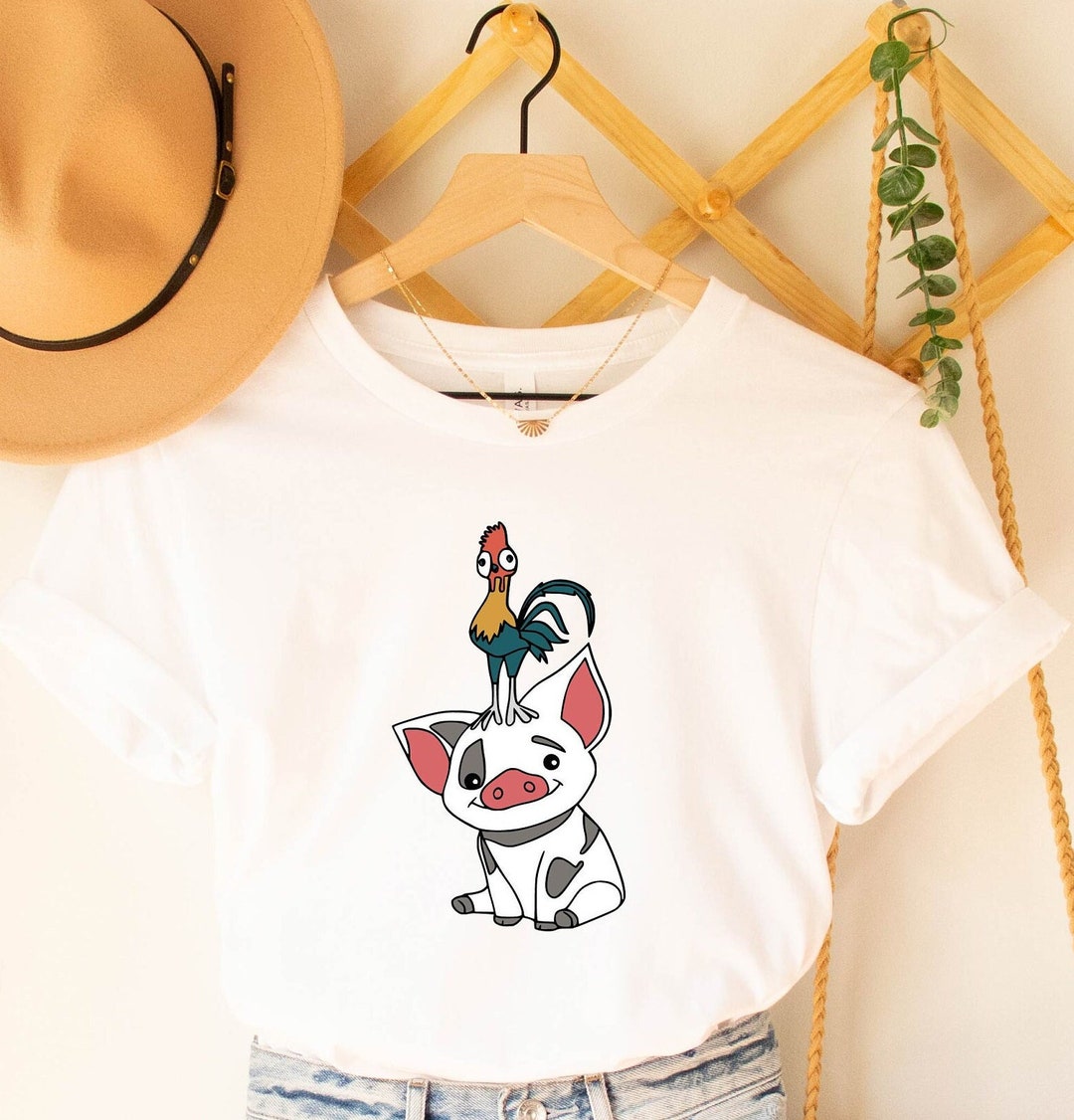 Disney Moana Shirt, Hei Hei and Pua Shirt, Disney Shirt, Disneyland ...