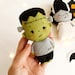 Felt Frankenstein & Bride PDF Tutorial With Patterns. DIY Halloween ...