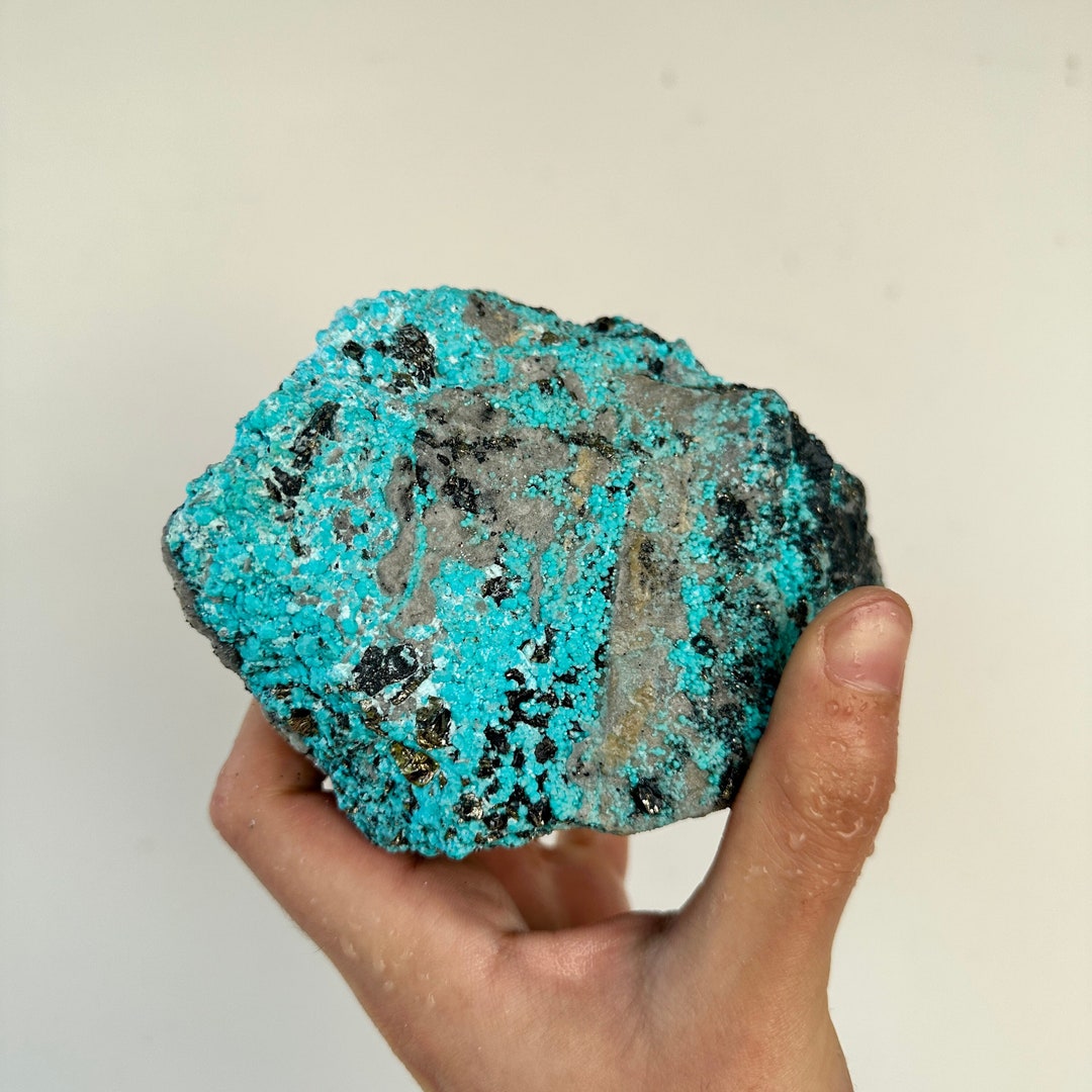 Pyrite Turquoise Stone, High Quality Turquoise, Natural Turquoise Stone ...