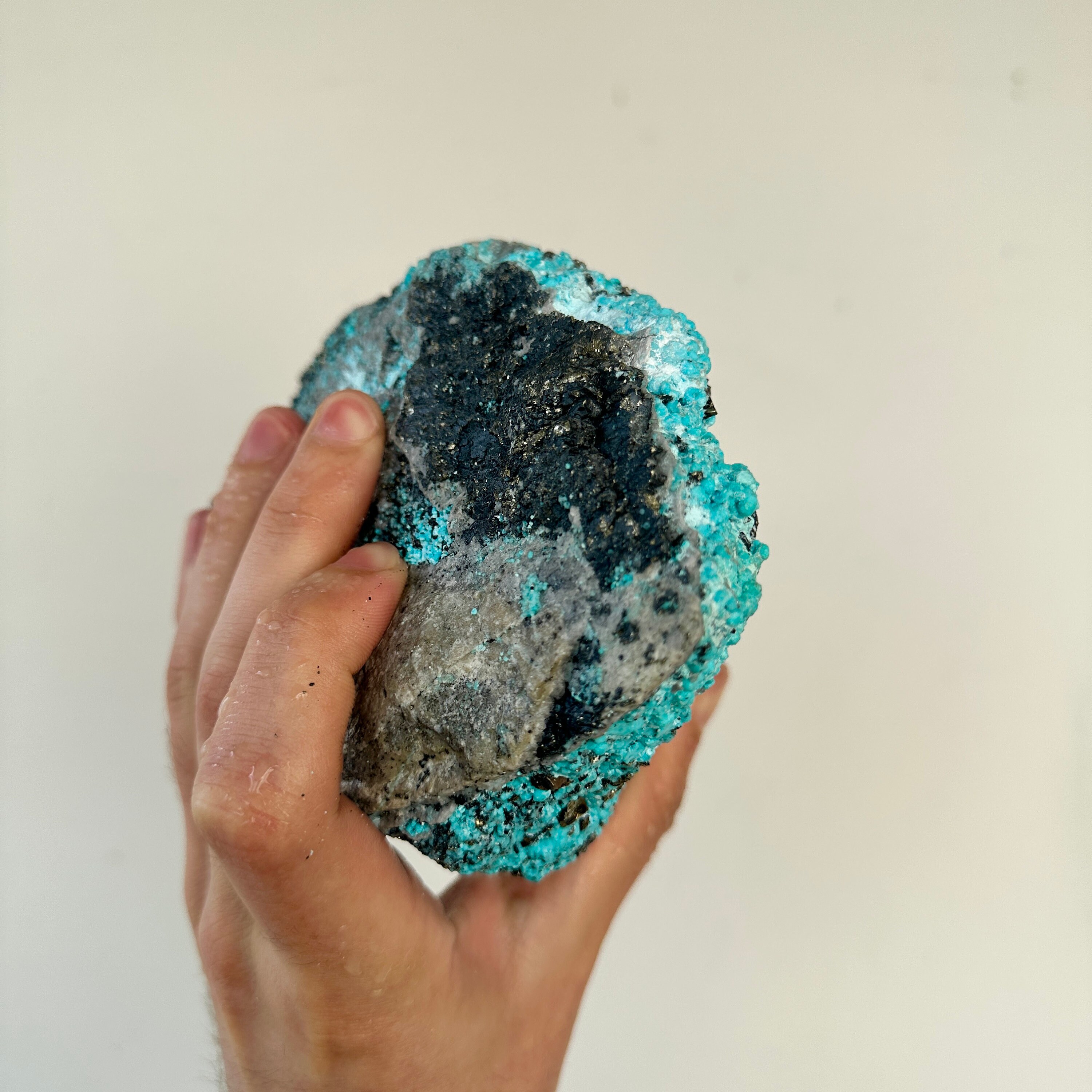 Pyrite Turquoise Stone, High Quality Turquoise, Natural Turquoise Stone ...