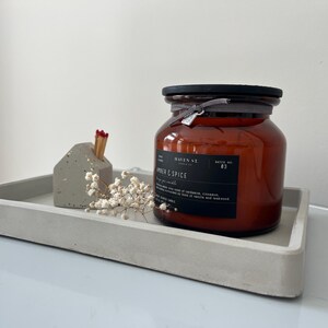 Big Concrete Kitchen Tray, Coffee Table Tray - Etsy