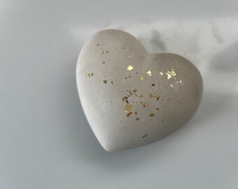 Cement Concrete Heart Bowl Planter HANDMADE JLK - Etsy