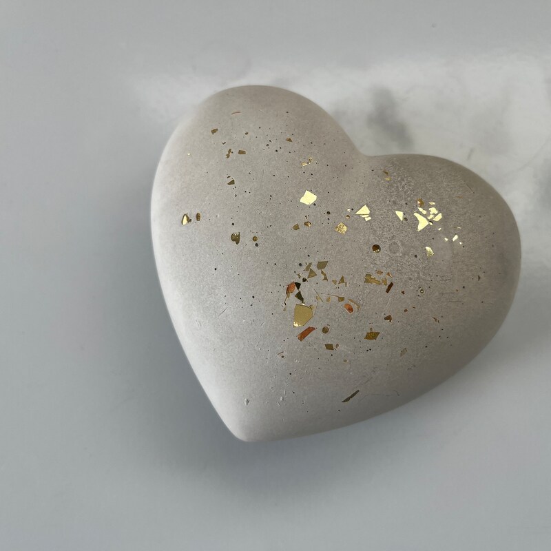 Concrete Heart - Etsy