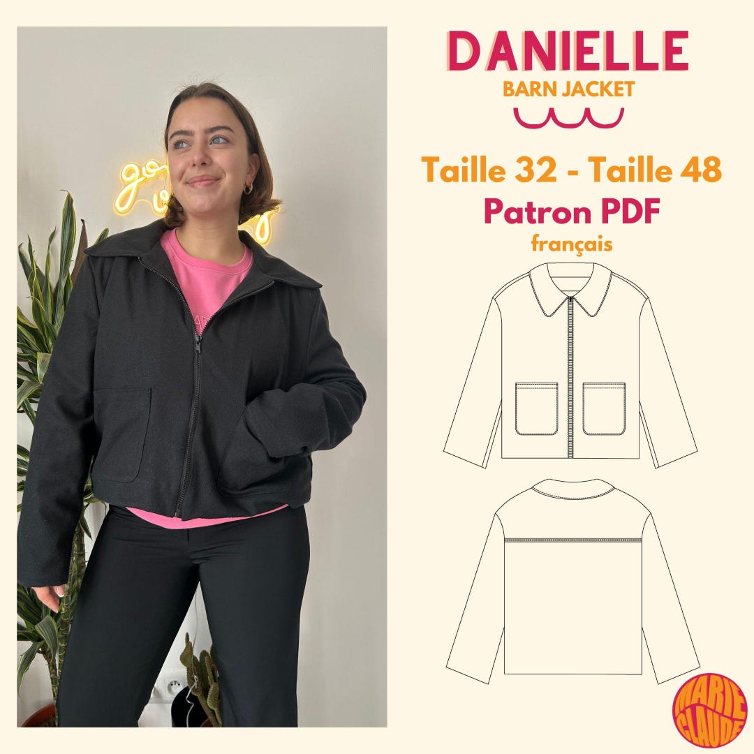 Pattern Barn Jacket Danielle - Etsy