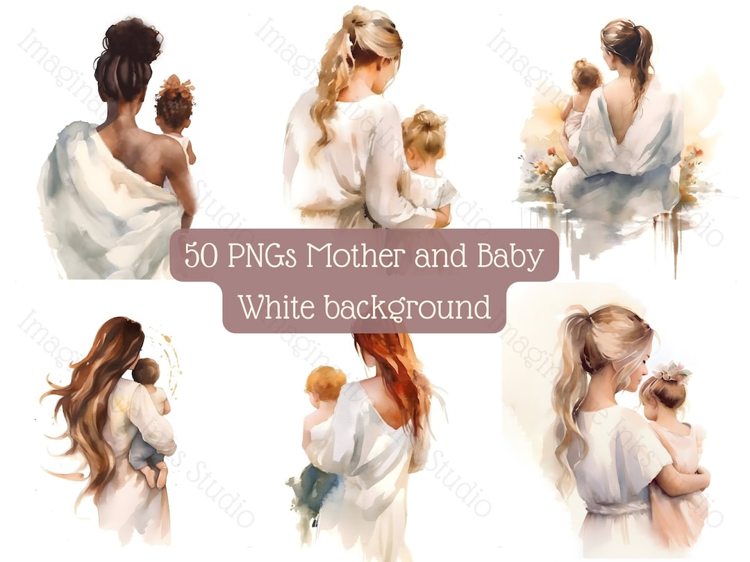 Mother Day Clipart Mother Day Watercolor Mom Clip Art Mothers Day Png ...