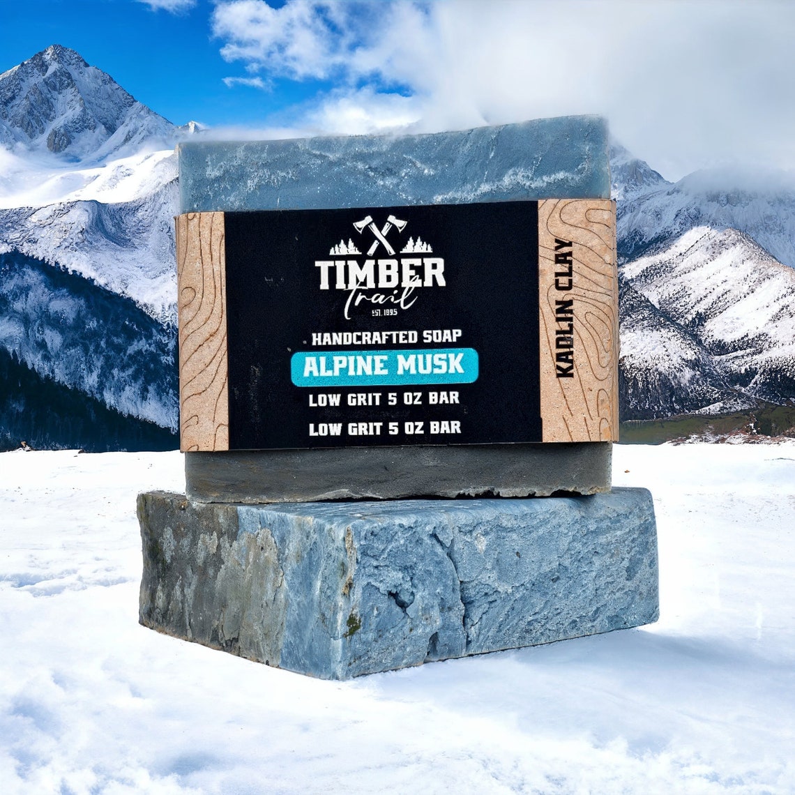 Alpine Musk Natural Bar Soap - Etsy