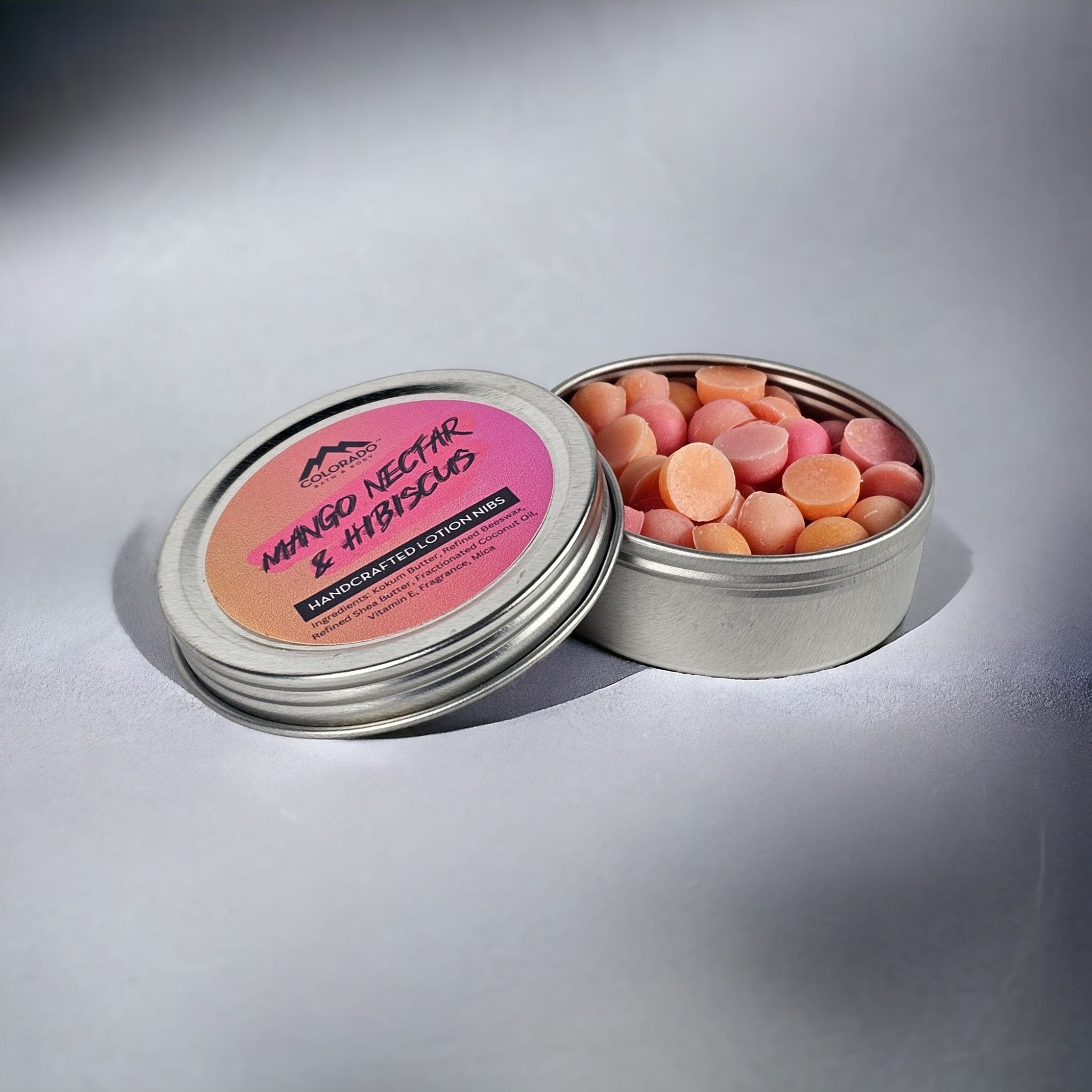 Mango Nectar & Hibiscus Lotion Nibs | Portable Lotion Bar | Travel ...