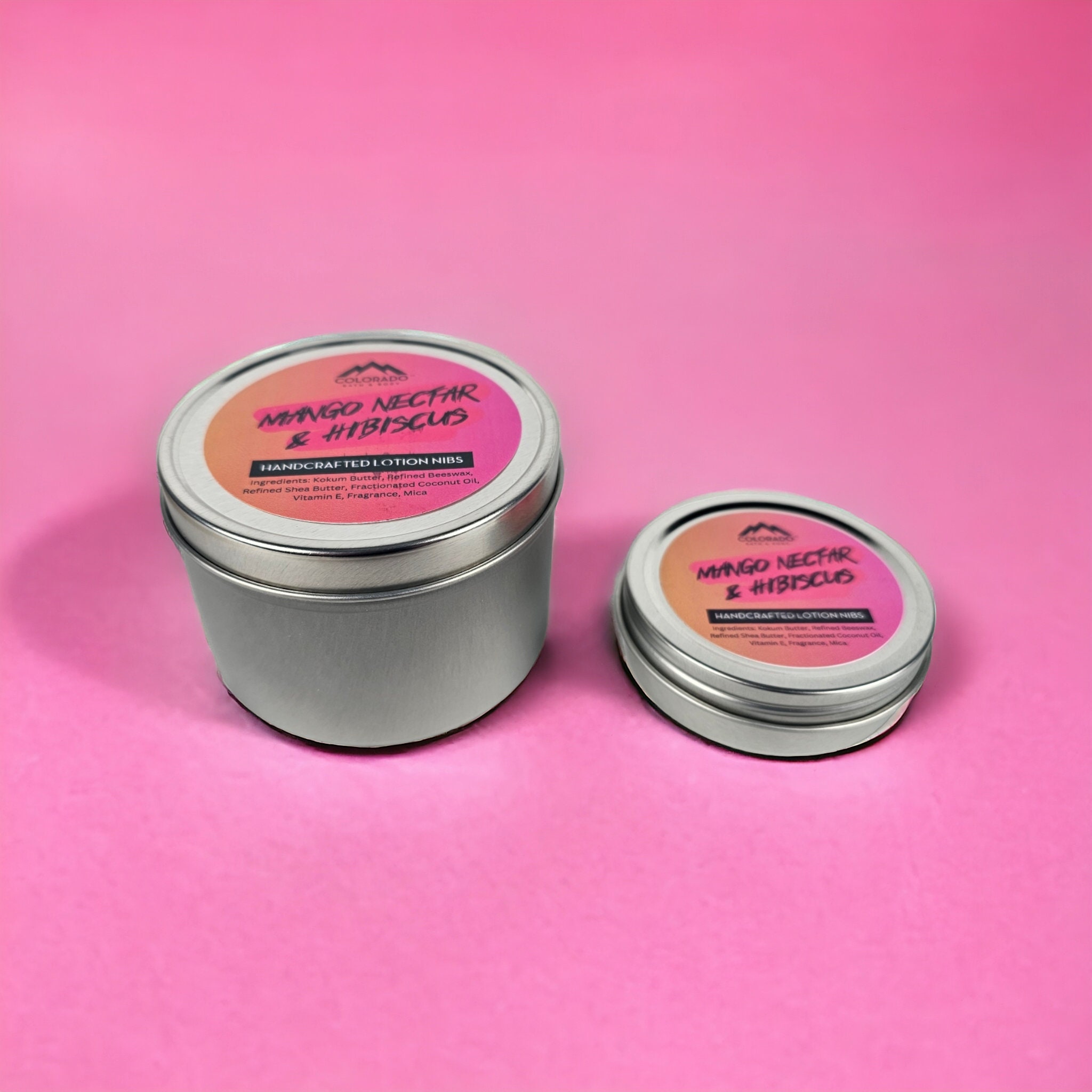 Mango Nectar & Hibiscus Lotion Nibs | Portable Lotion Bar | Travel ...