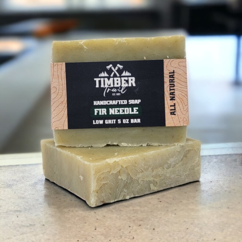Fir Needle Natural Bar Soap - Etsy