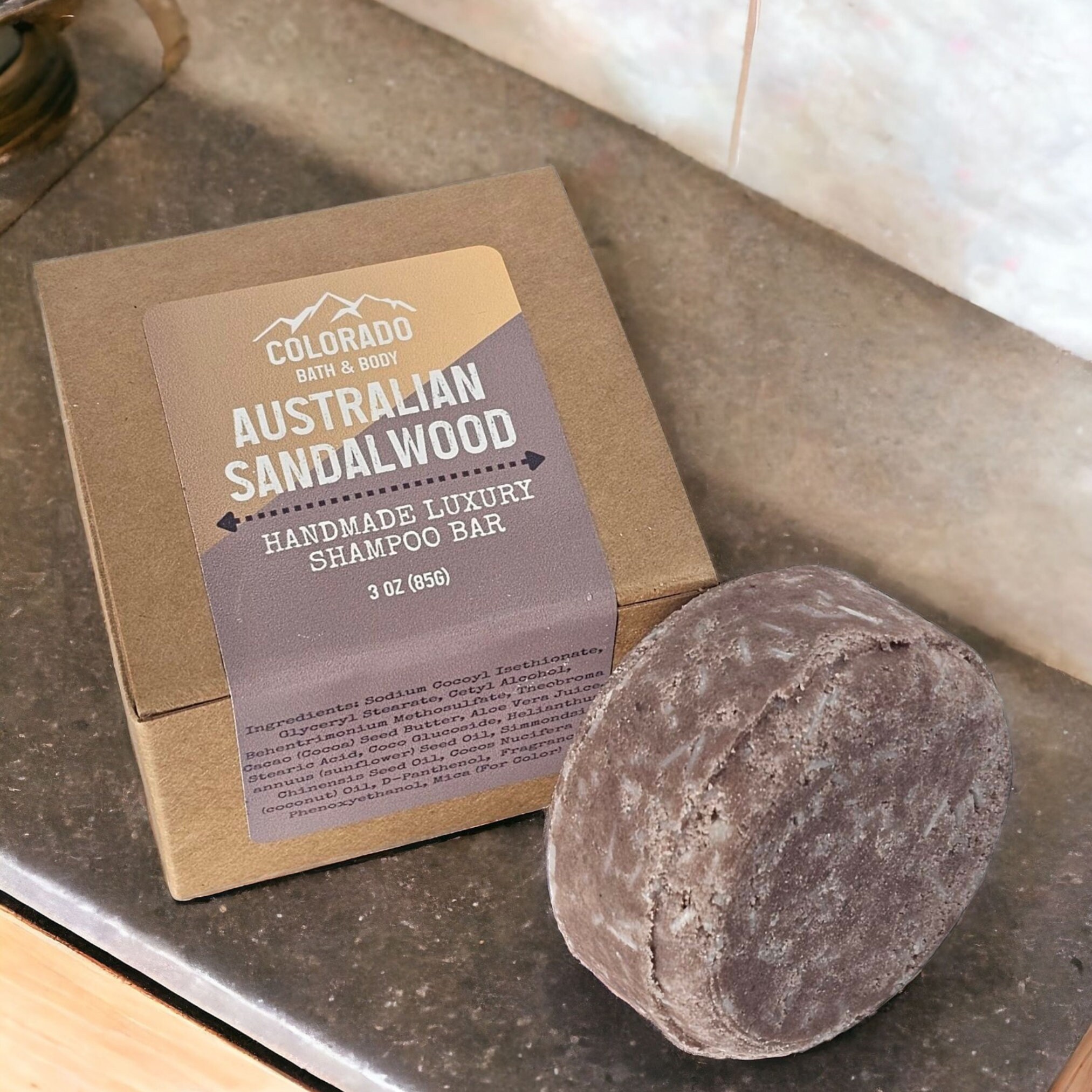 Australian Sandalwood Shampoo Bar | Zero Waste | Eco Friendly | Plastic ...
