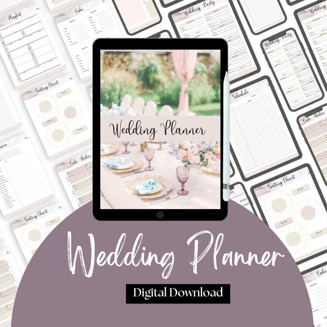Ultimate Wedding Planner, Goodnotes Planner, Wedding Book, Budget ...