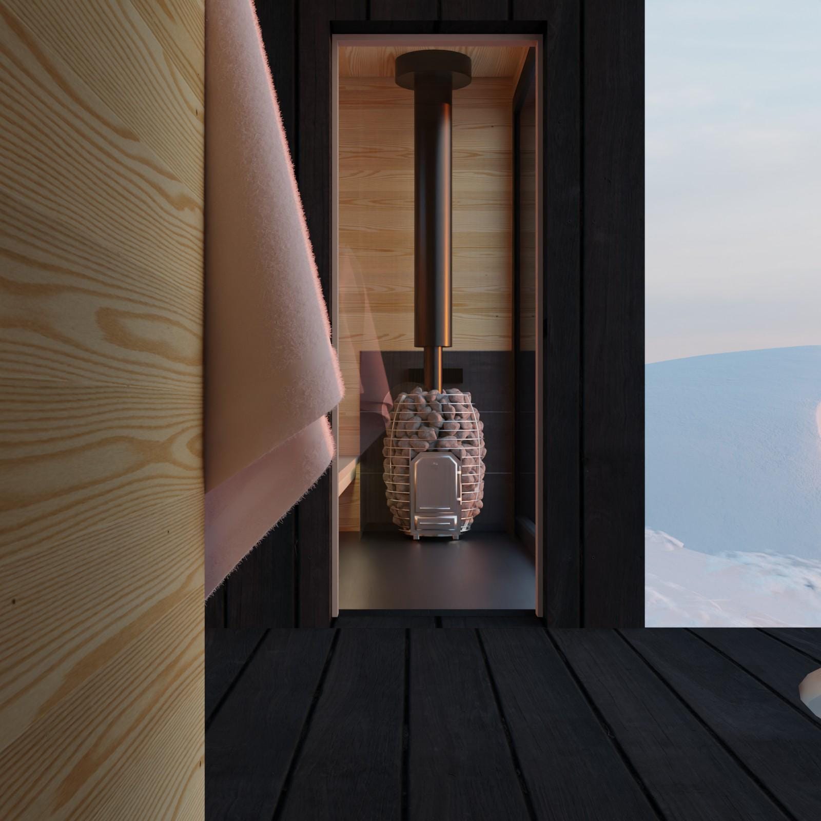 Finnish DIY Sauna Plans - Varme - Wood Fired Heater - 19x9 - Imperial ...