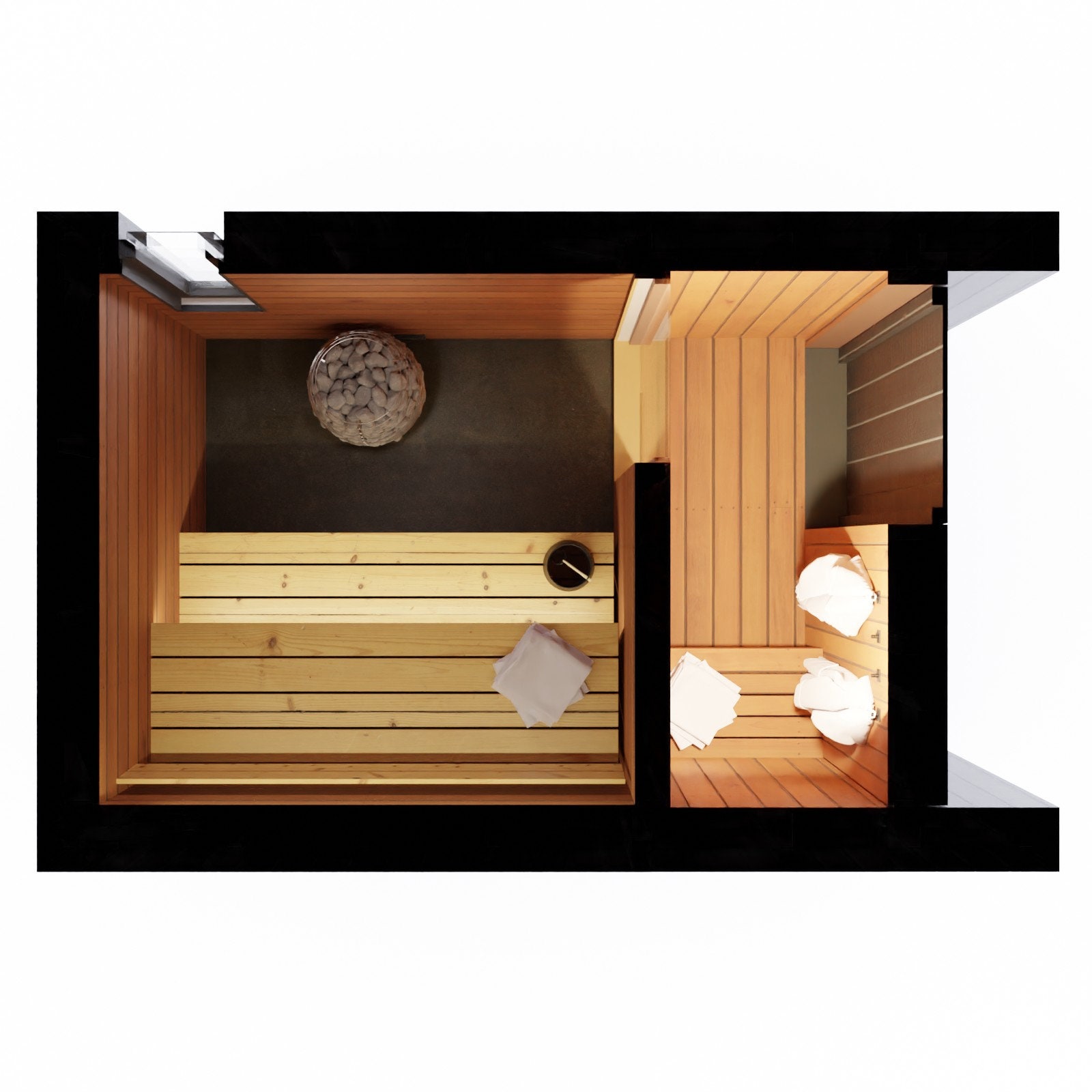 Finnish DIY Sauna Plans - "luuta" , Electric Stove, 12x8 - Etsy