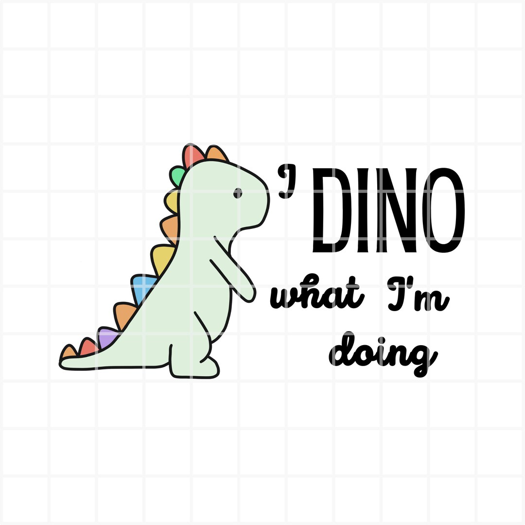 Dino Instant Download SVG, PNG, JPG Digital Download - Etsy