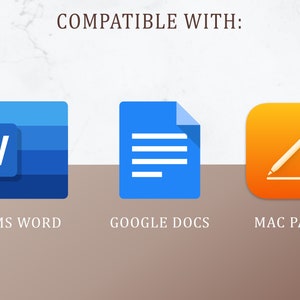 ATS Resume Template Word, Google Docs, Pages, ATS Friendly Resume ...