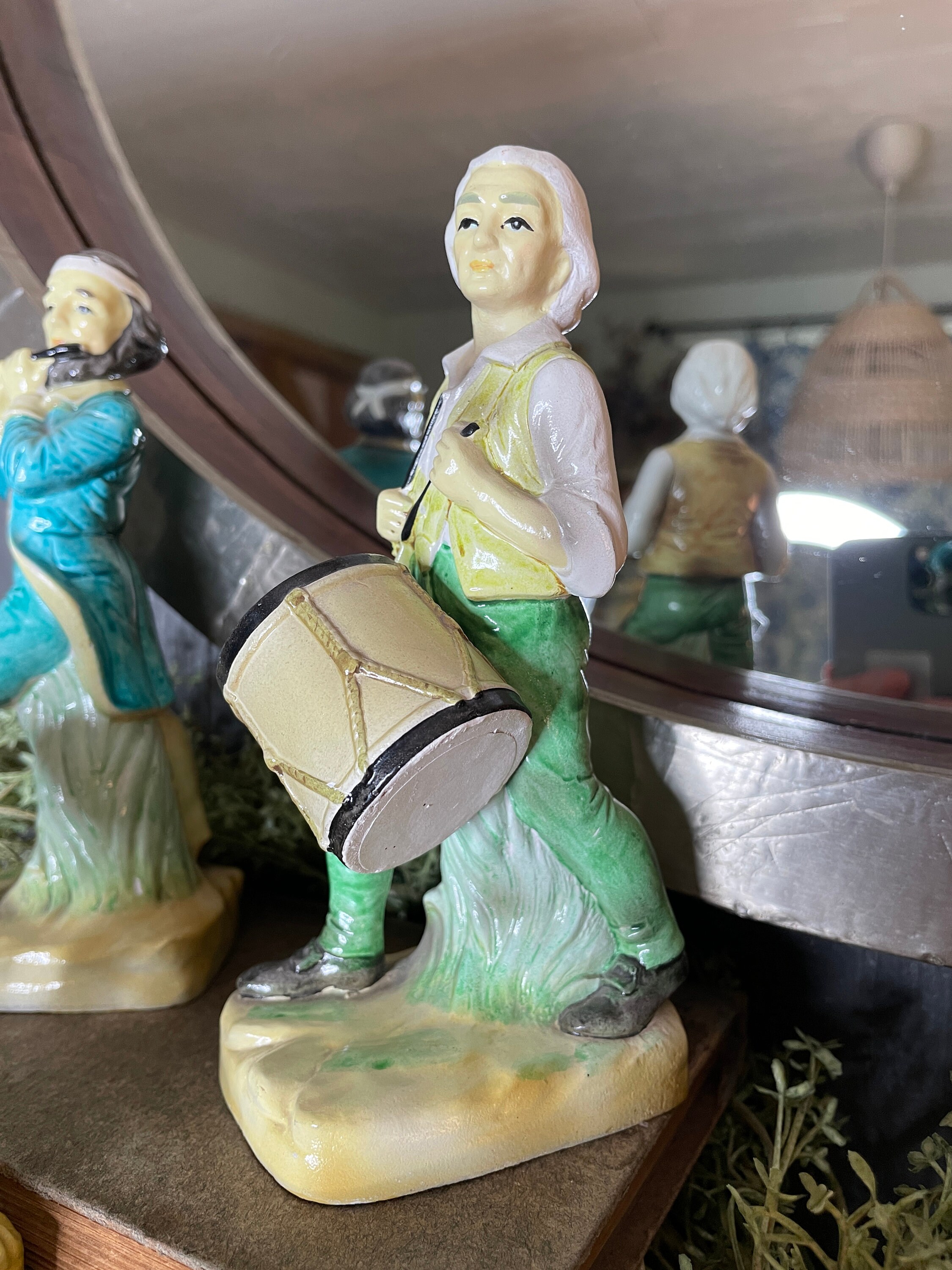 Patriotic Revolutionary War Figures, Fifer & Drummer - Etsy