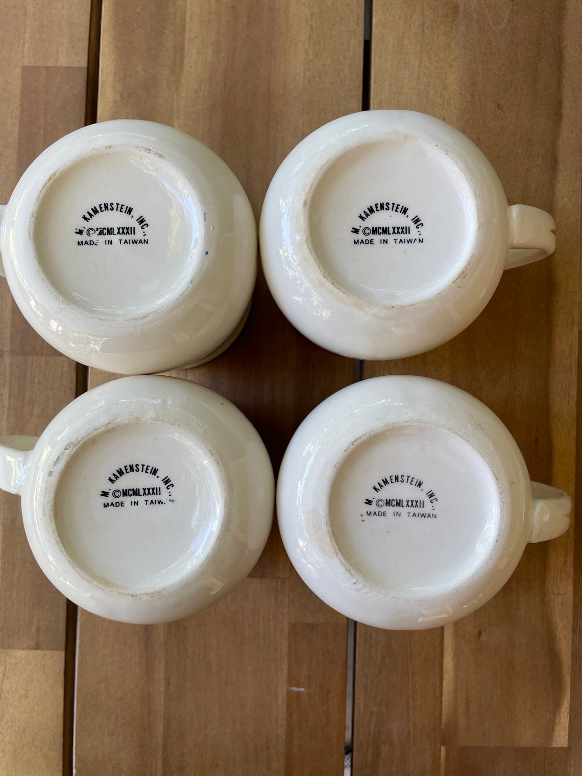 Vintage Floral Pattern-coffee or Teacups/mugs-set of 4 vienna - Etsy