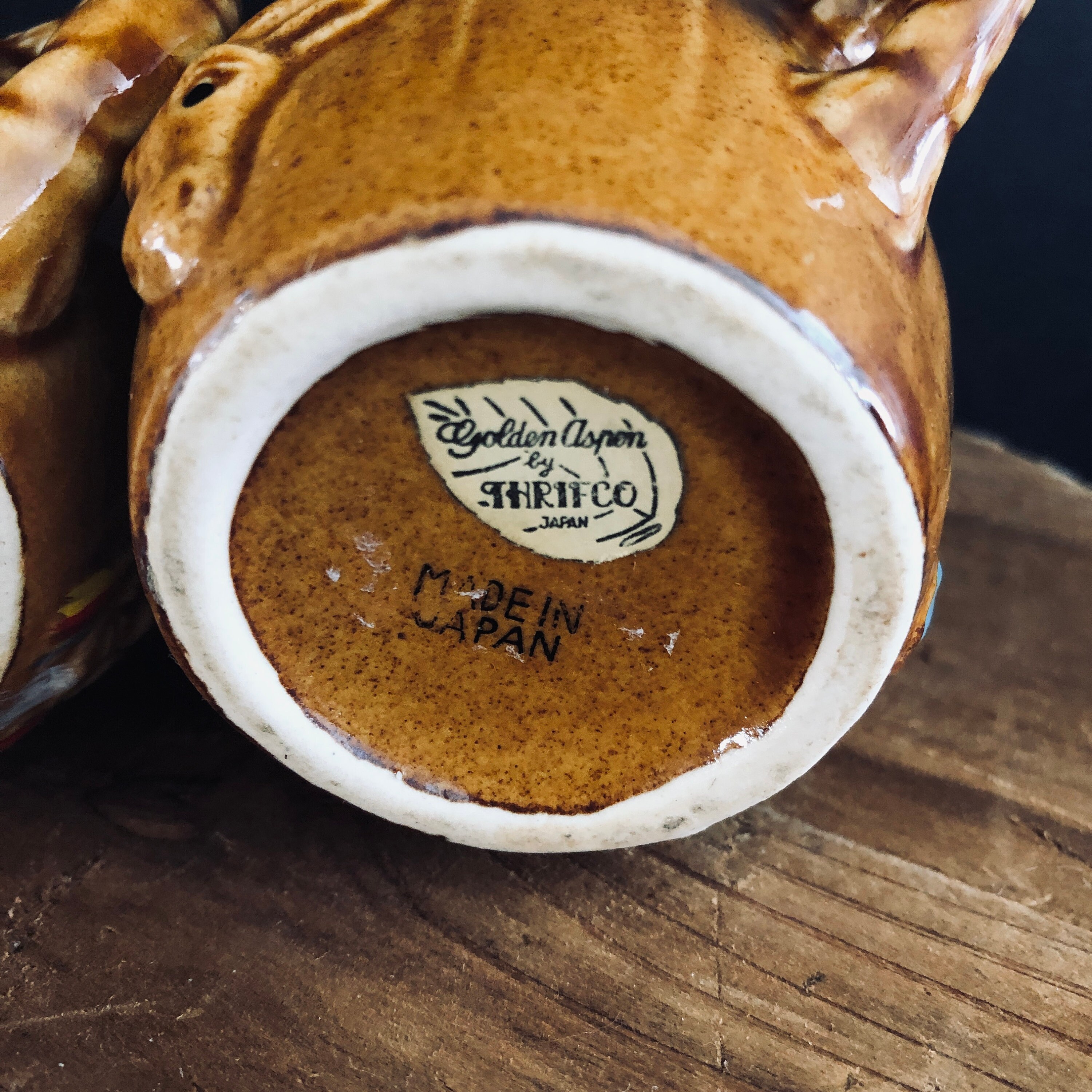 Vintage Oklahoma Native American Art Cream + Sugar by Golden Aspen by ...