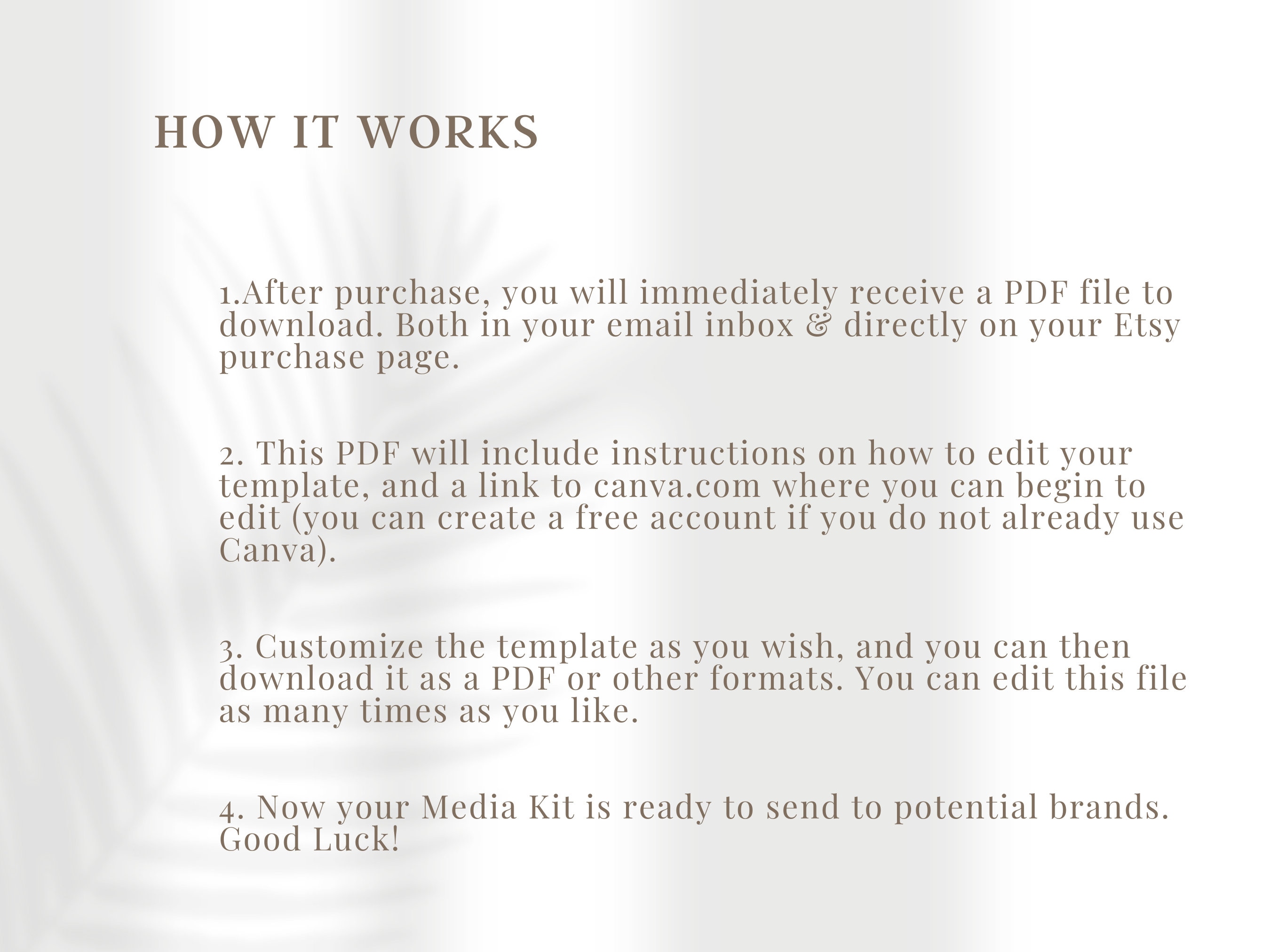 Media Kit Rate Card Template Canva Influencer Media Kit Template ...