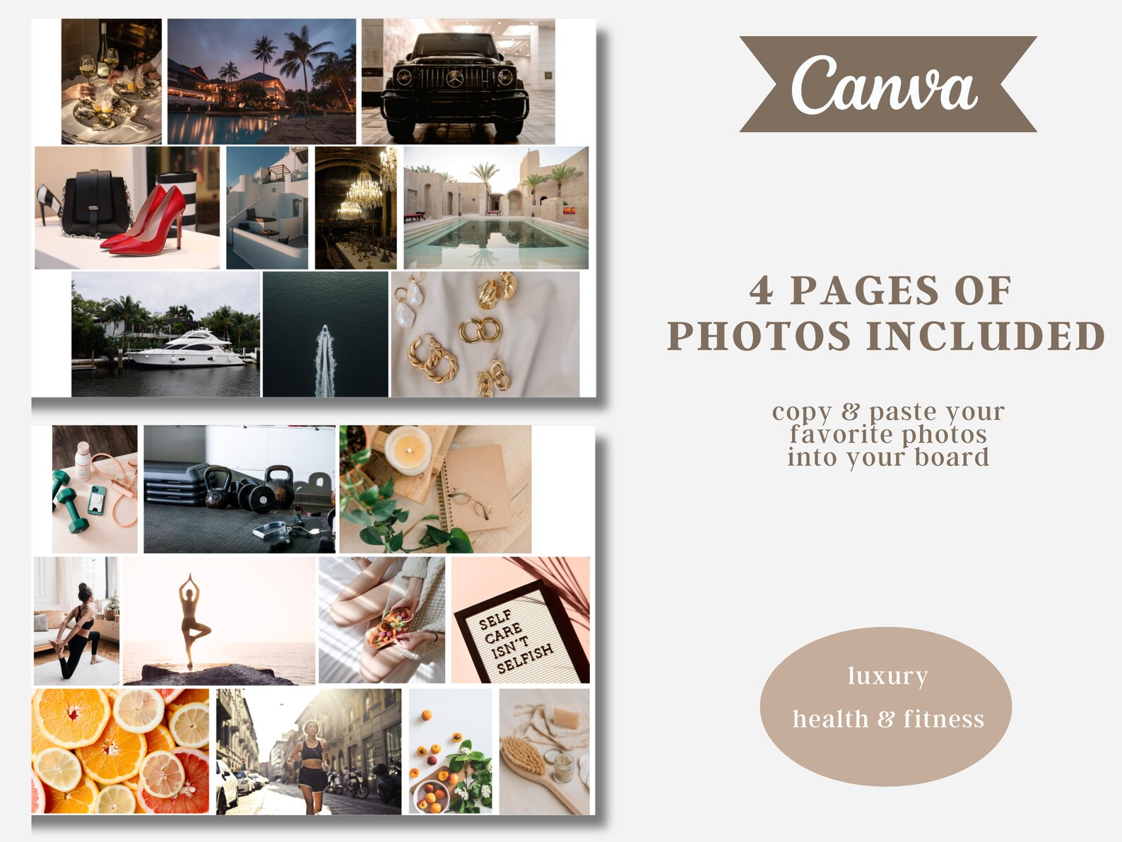 Vision Board Template Vision Board Kit Vision Board Stickers Vision ...