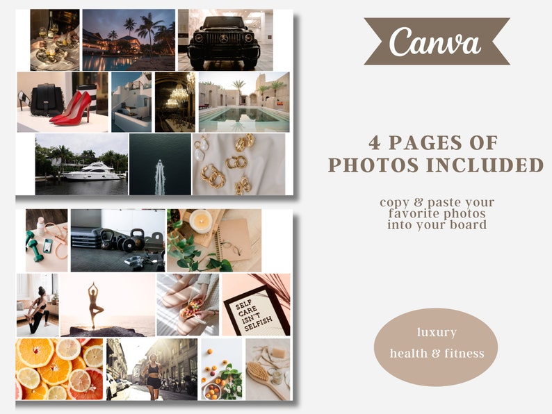 Desktop Organizer Wallpaper Vision Board Kit Desktop Wallpaper ...