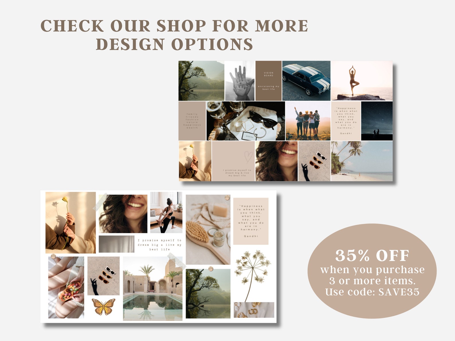 Desktop Organizer Wallpaper Vision Board Kit Desktop Wallpaper ...