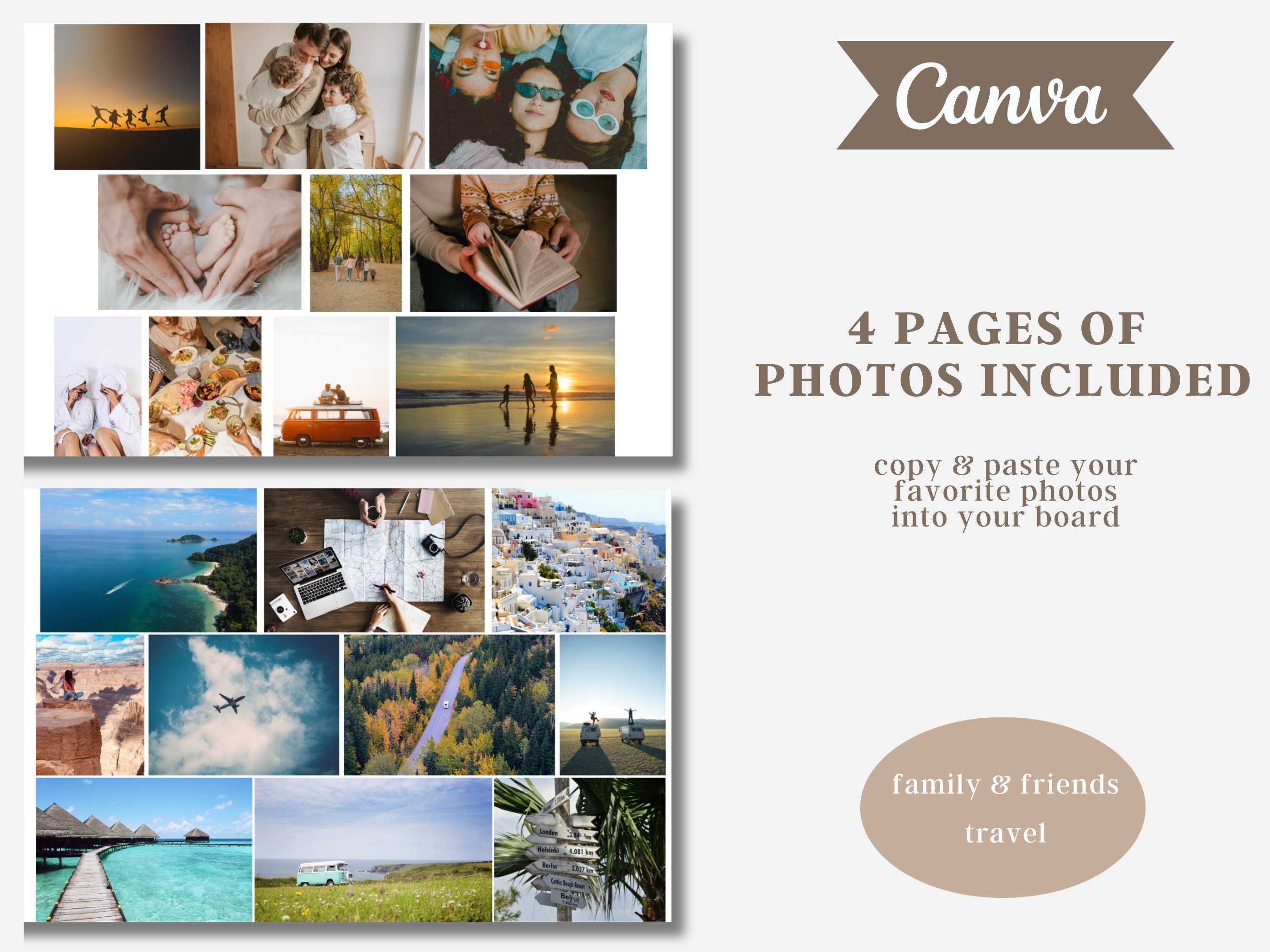 Vision Board Kit Vision Board Template Vision Board Stickers Vision ...