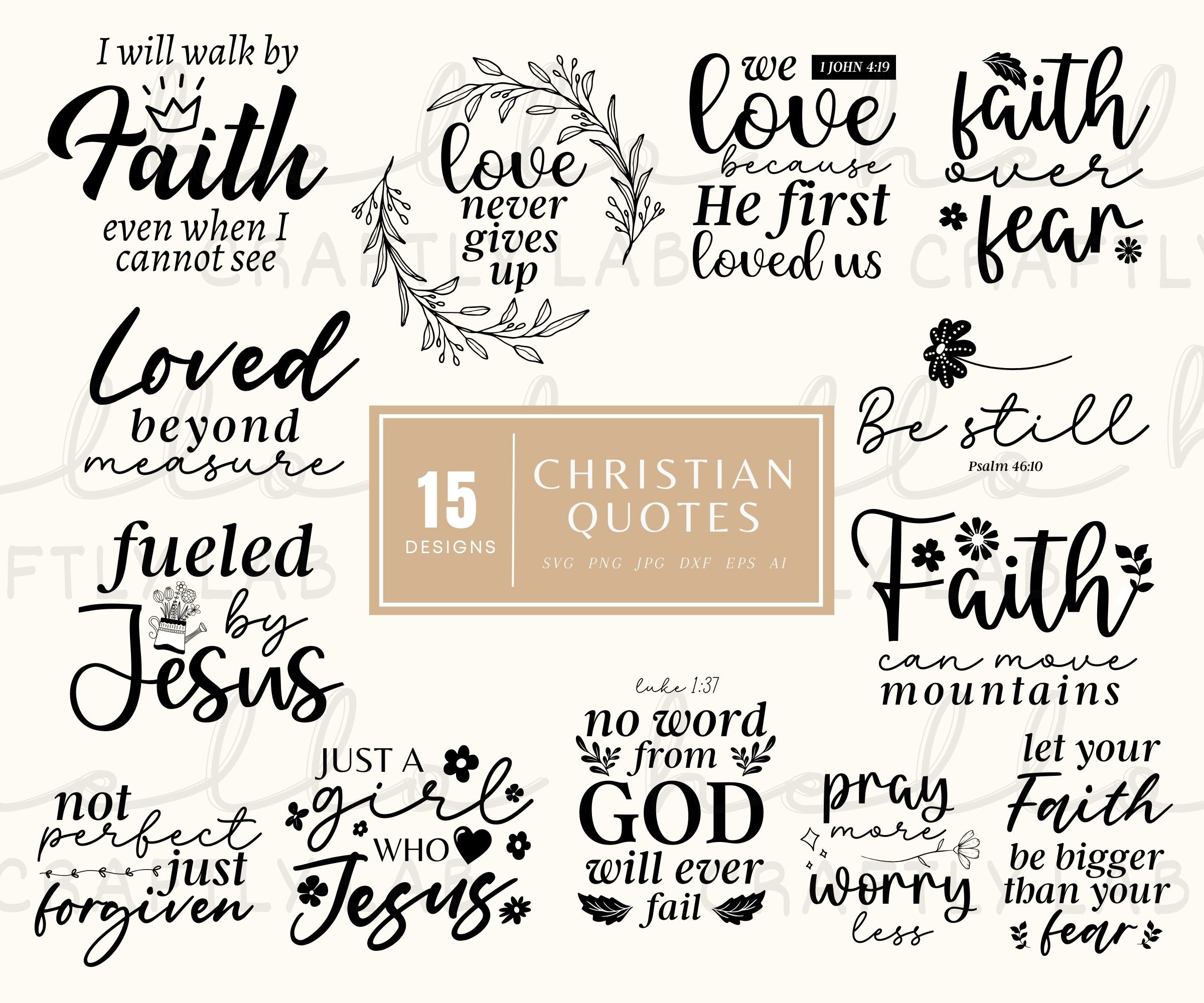 Christian Quotes Svg, Faith Words Svg, Jesus Shirt Design Svg, Loved by ...