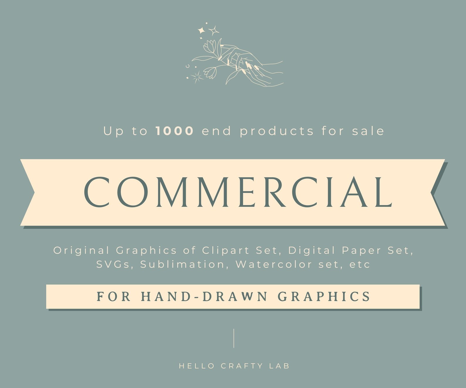 Commercial License for Single Design - for One Clipart Set or Design - Etsy