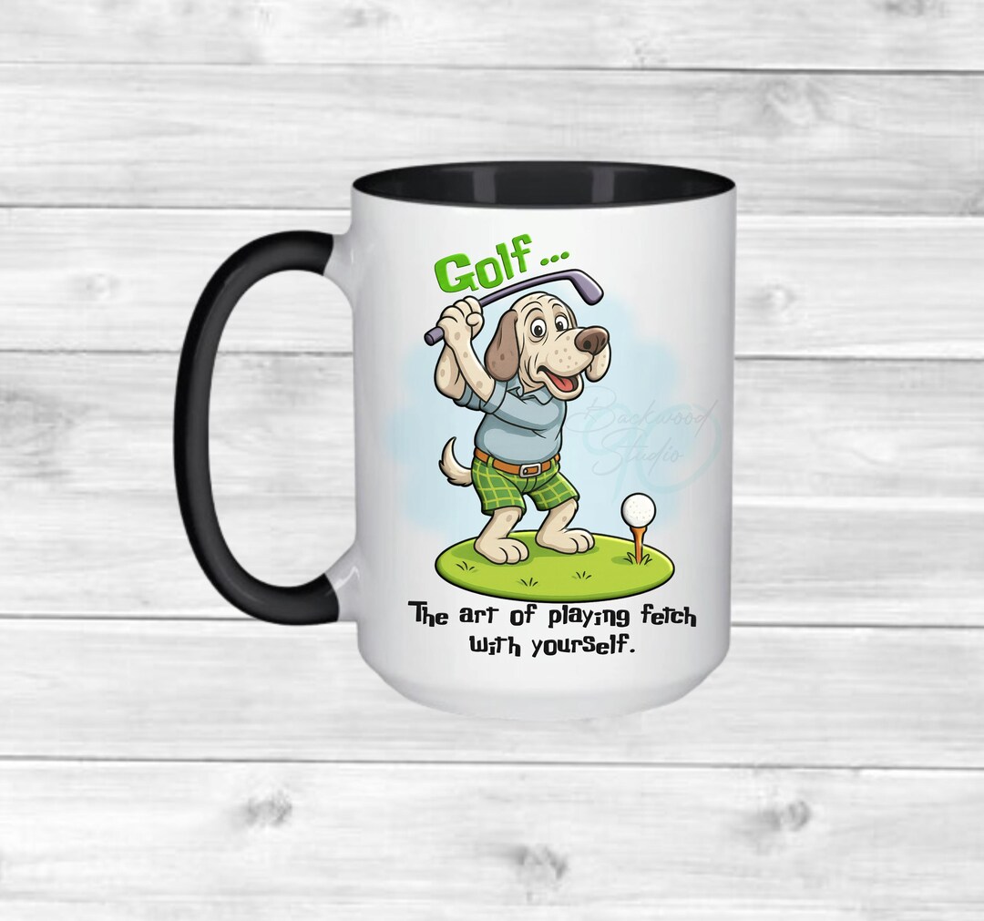 Funny Golf Digital Design, Golf…the Art of Playing Fetch With Yourself ...
