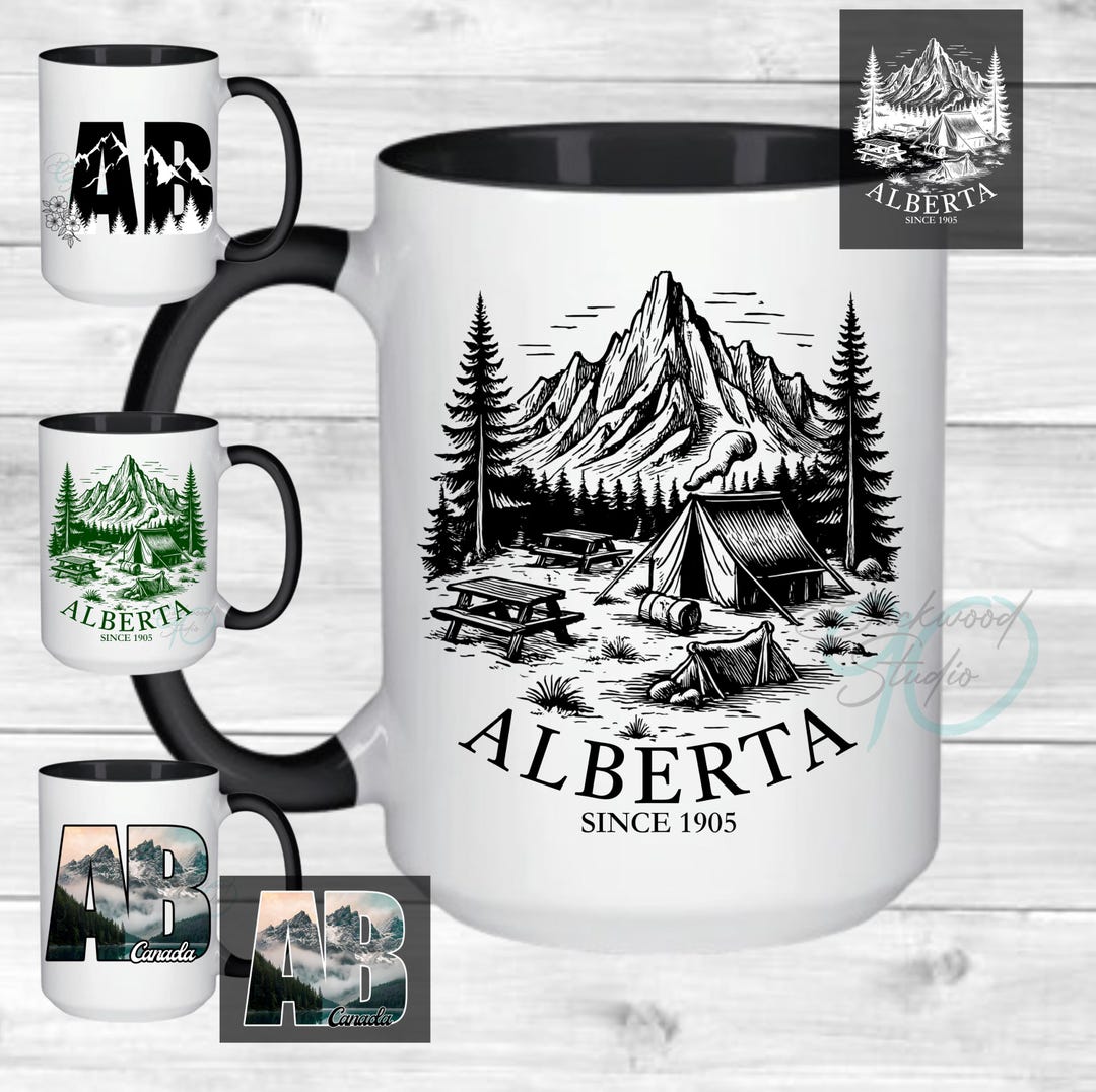 Alberta PNG, Alberta Themed Digital Files, Canadian Digital Design - Etsy