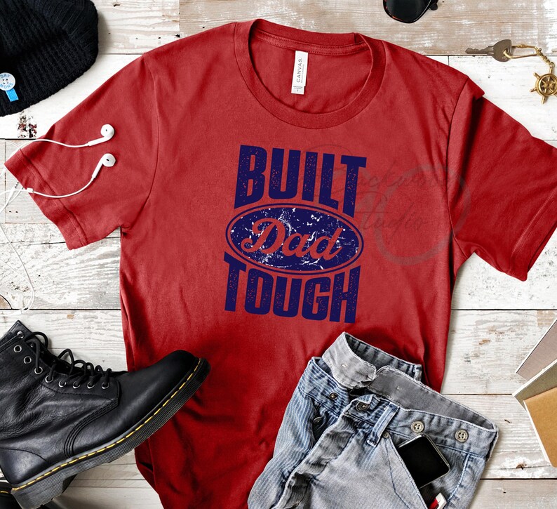 Built Dad Tough PNG: Funny Ford-inspired Design (digital Download, 300 ...