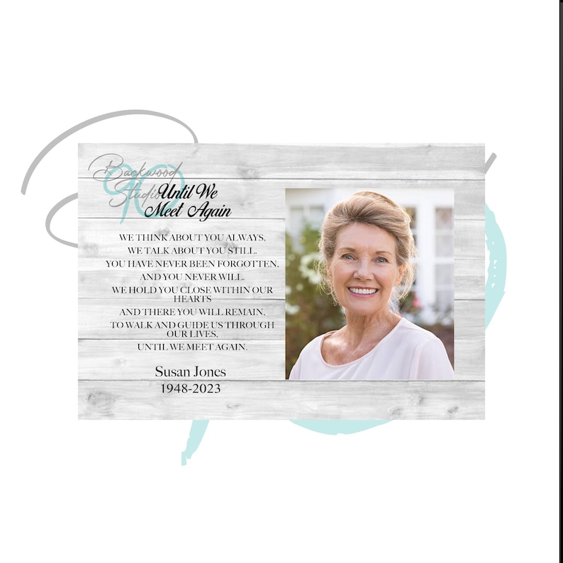 Memorial Photo Slate Sublimation Designs: Elegant Tributes (PNG) - Etsy
