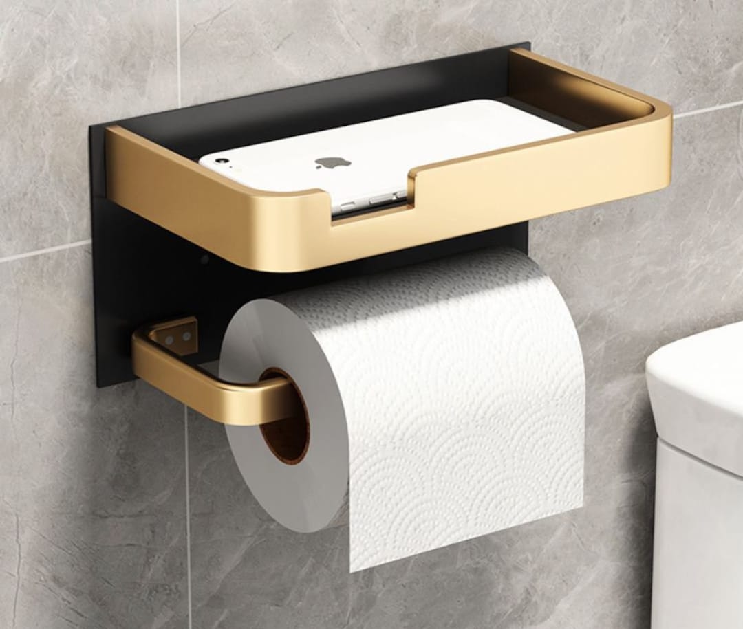 Minimalist Modern Toilet Paper Holder - Etsy