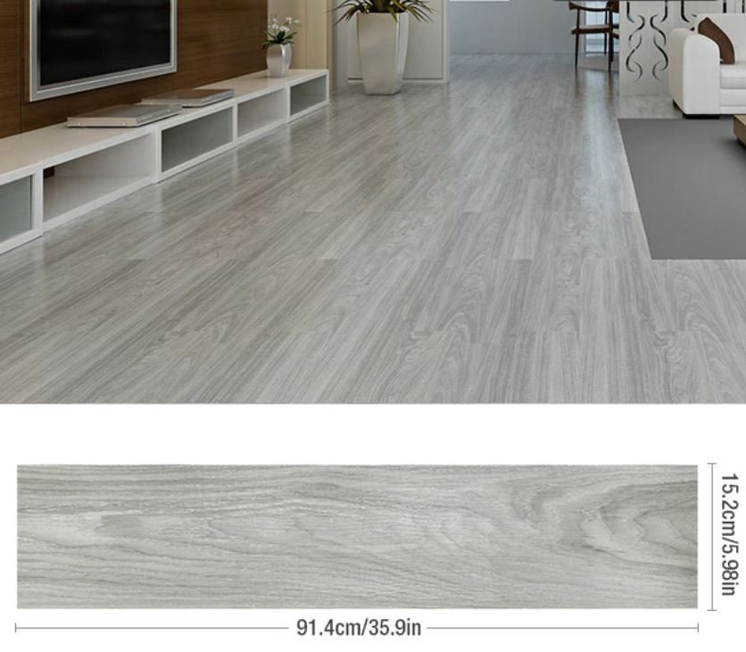 PVC Waterproof Wood Grain Floor Sticker Nordic Style B - Etsy