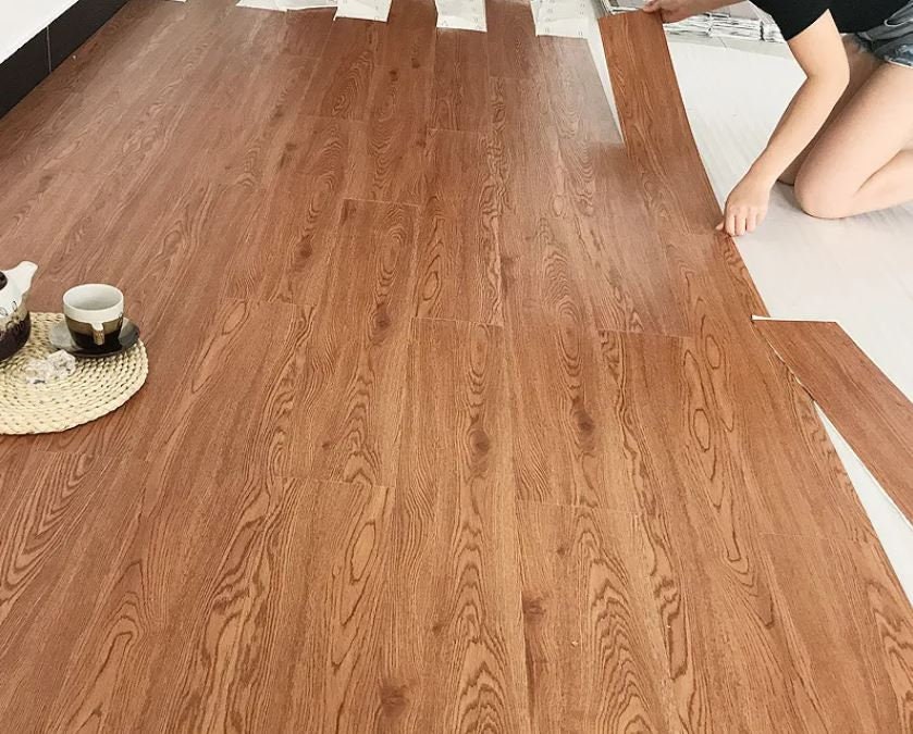 PVC Waterproof Wood Grain Floor Sticker Nordic Style B - Etsy