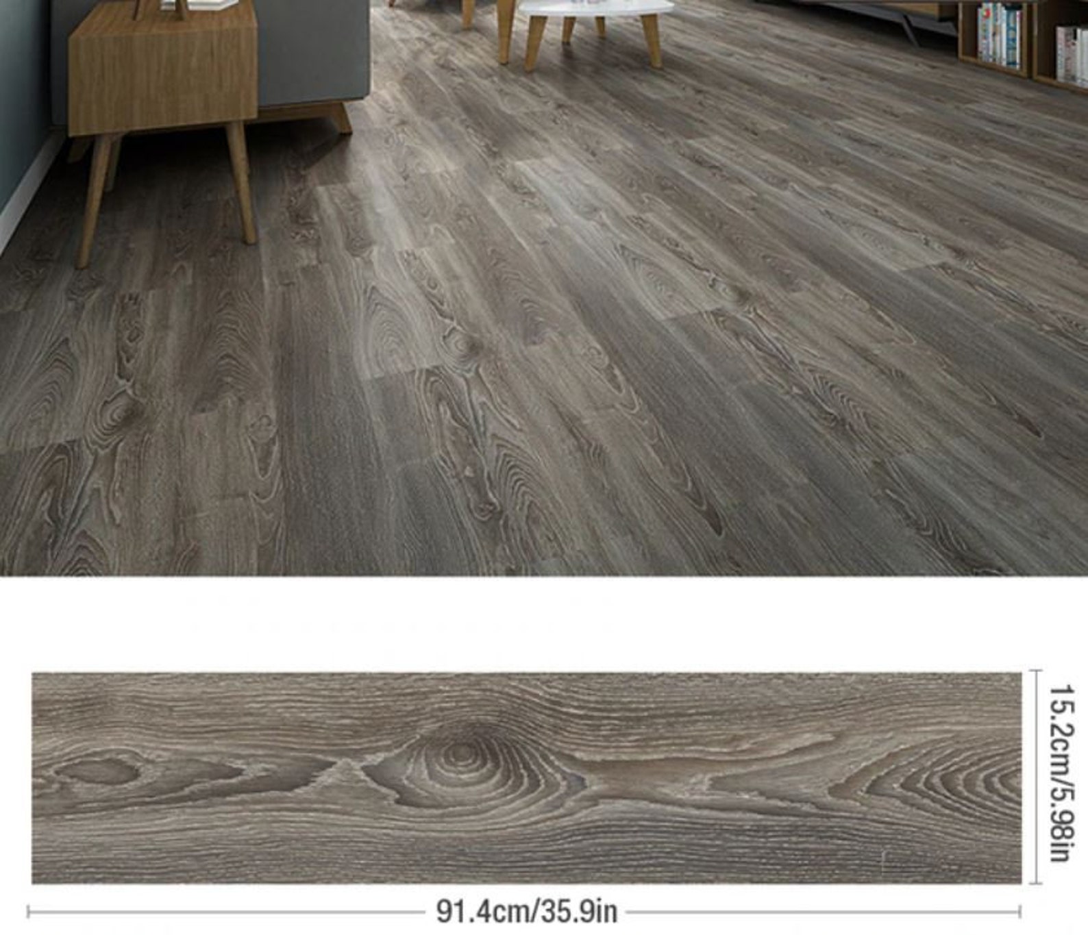 PVC Waterproof Wood Grain Floor Sticker Nordic Style A - Etsy