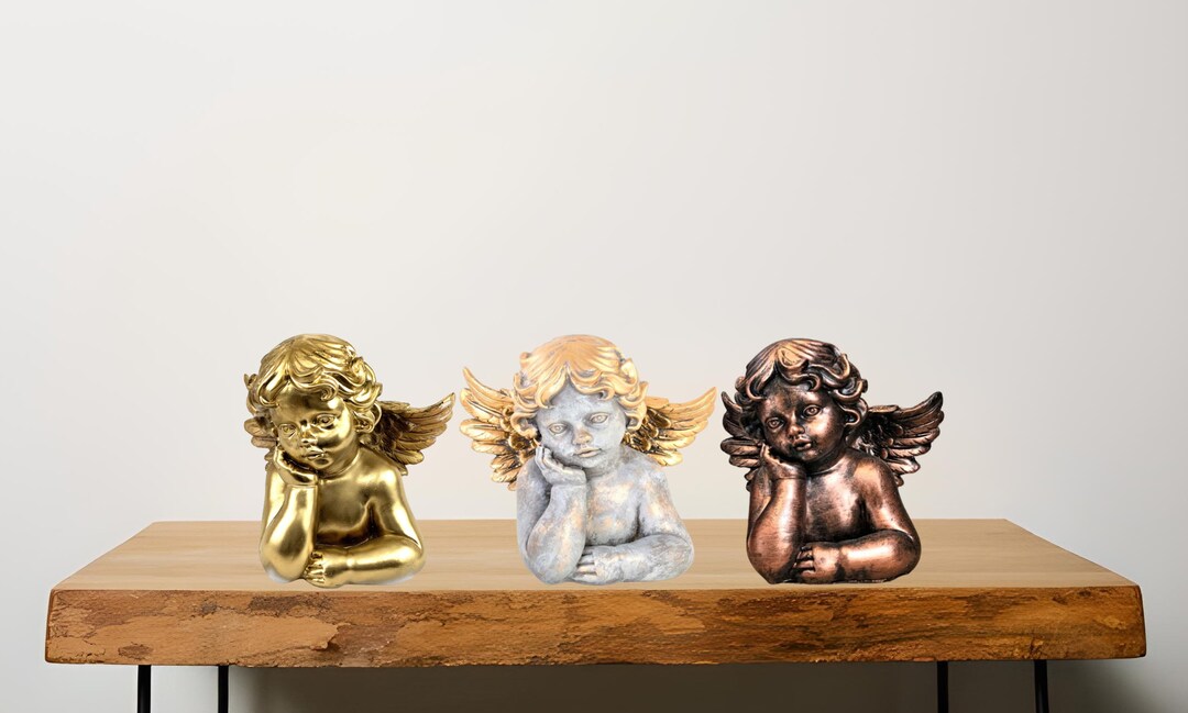 16 COLOR VARIATIONS Baby Angel Sculpture 8.26 Inch Angel - Etsy